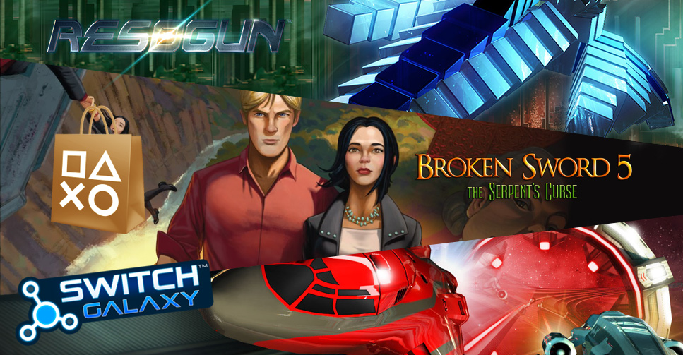 Atualização da PS Store: Broken Sword, Resogun e Switch Galaxy são ...