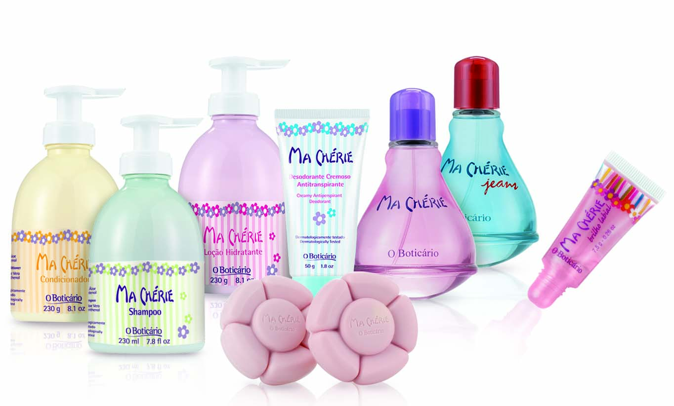 Ma Chérie: O Boticário - Linha Ma Chérie