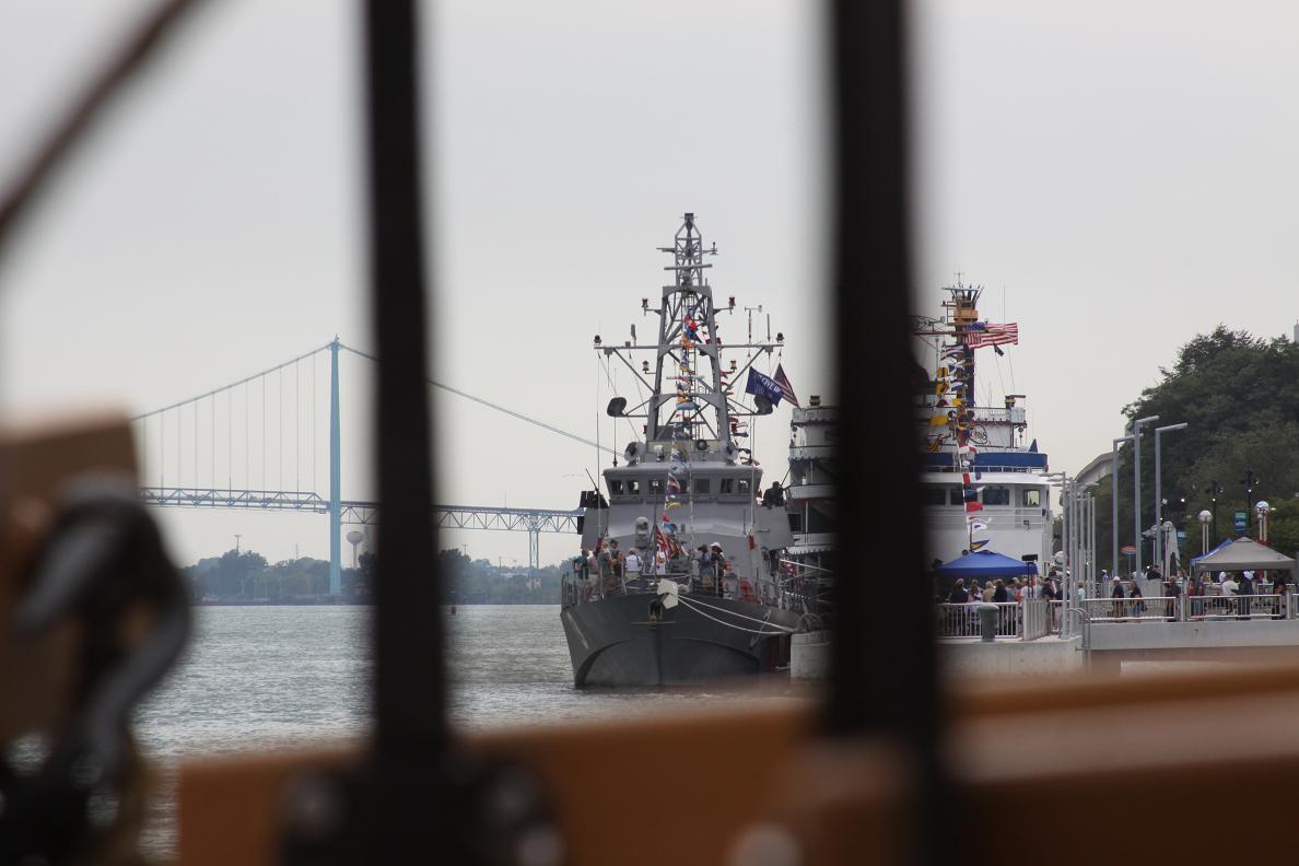 Michigan Exposures: USS Hurricane (PC-3)