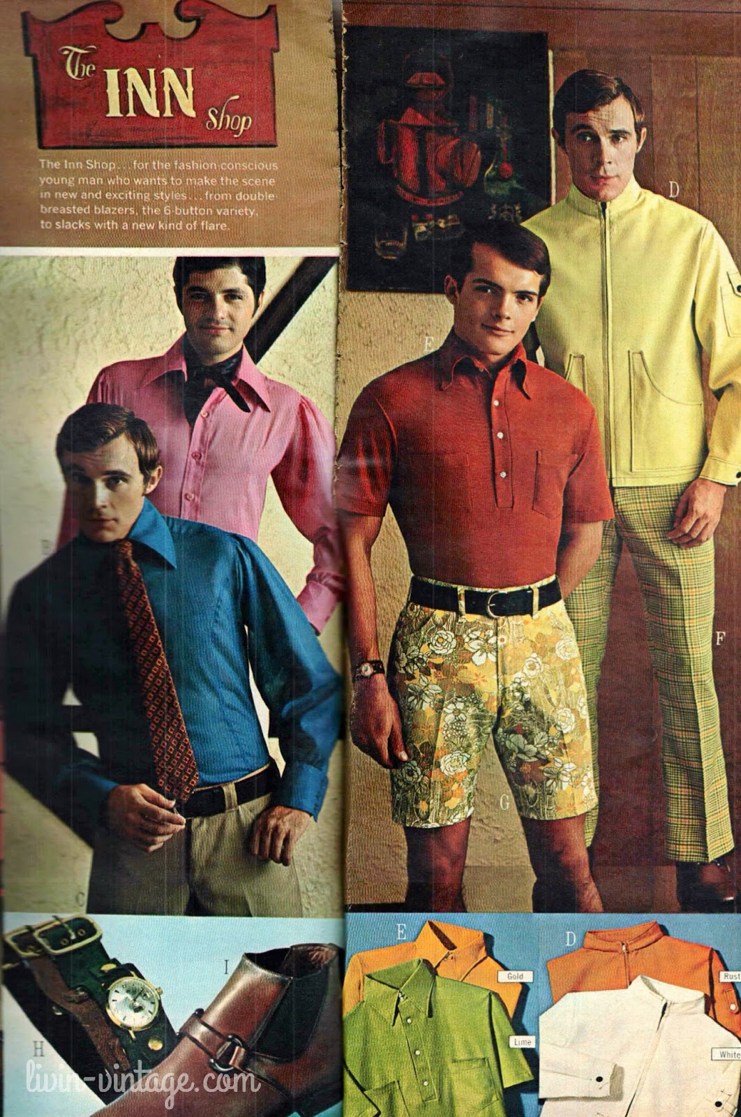 livin vintage: 1969 Mens Fashions via JC Penny's