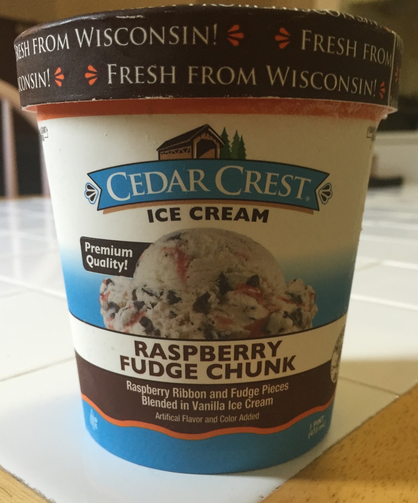 Cedar Crest Raspberry Fudge Chunk