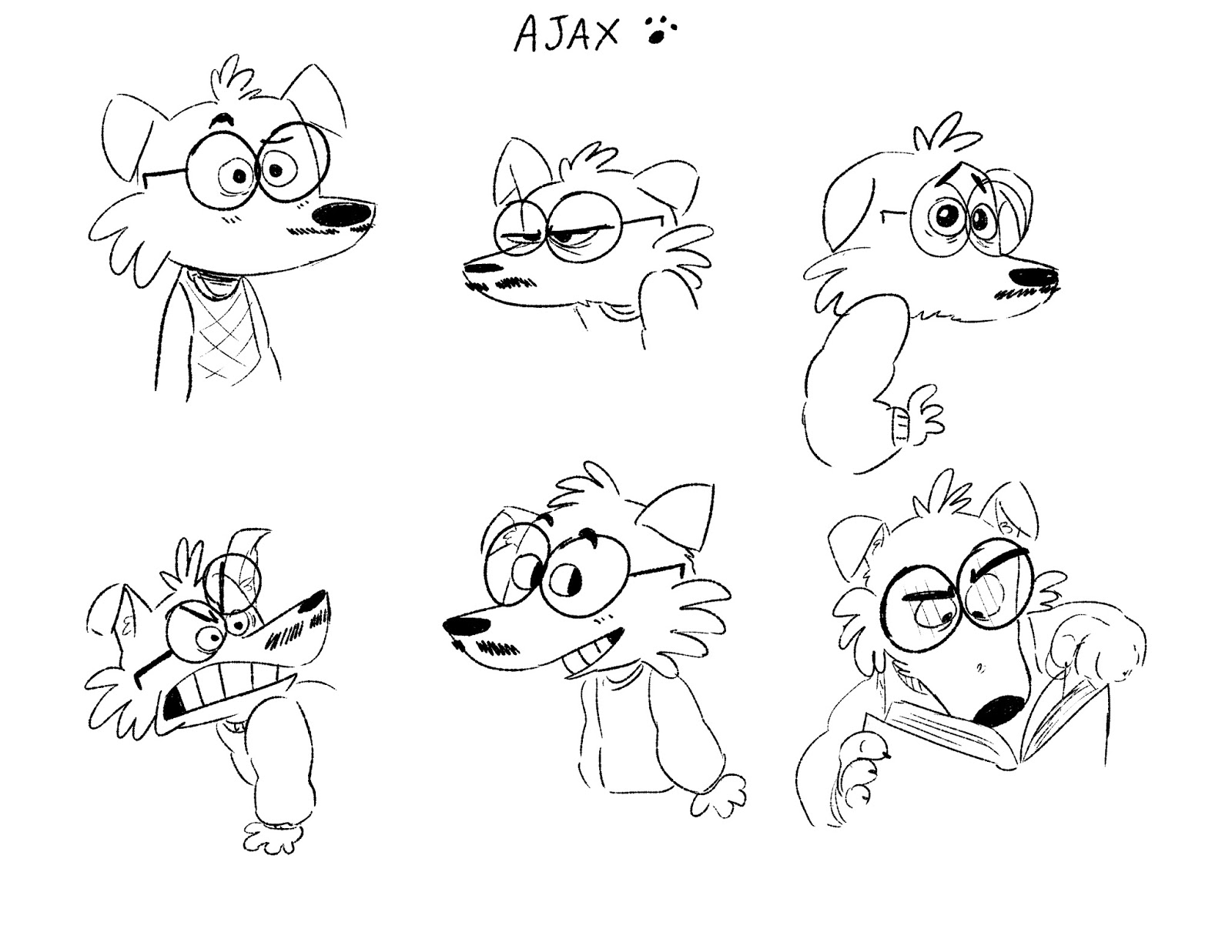 Ari Castleton Character Design: Wishbone Feature Designs