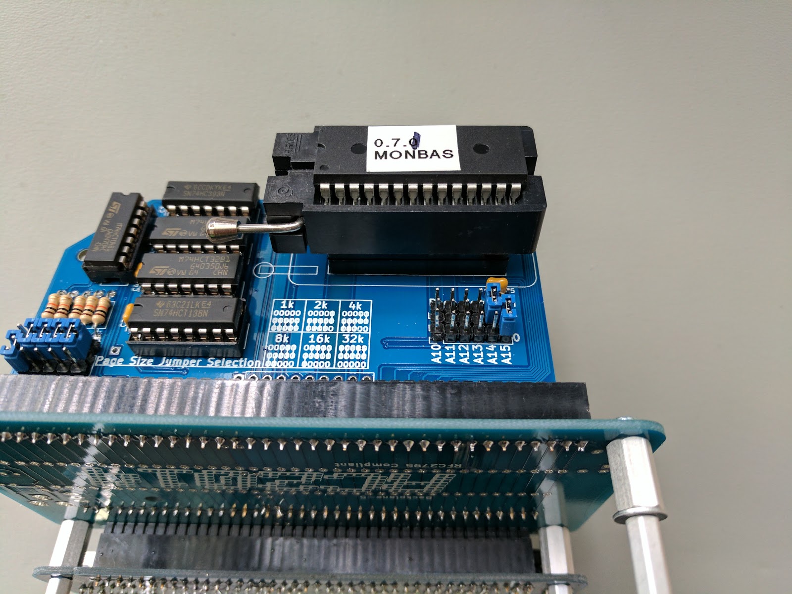 Ancient Computing: RC2014 Pageable ROM with a 28C256 EEPROM