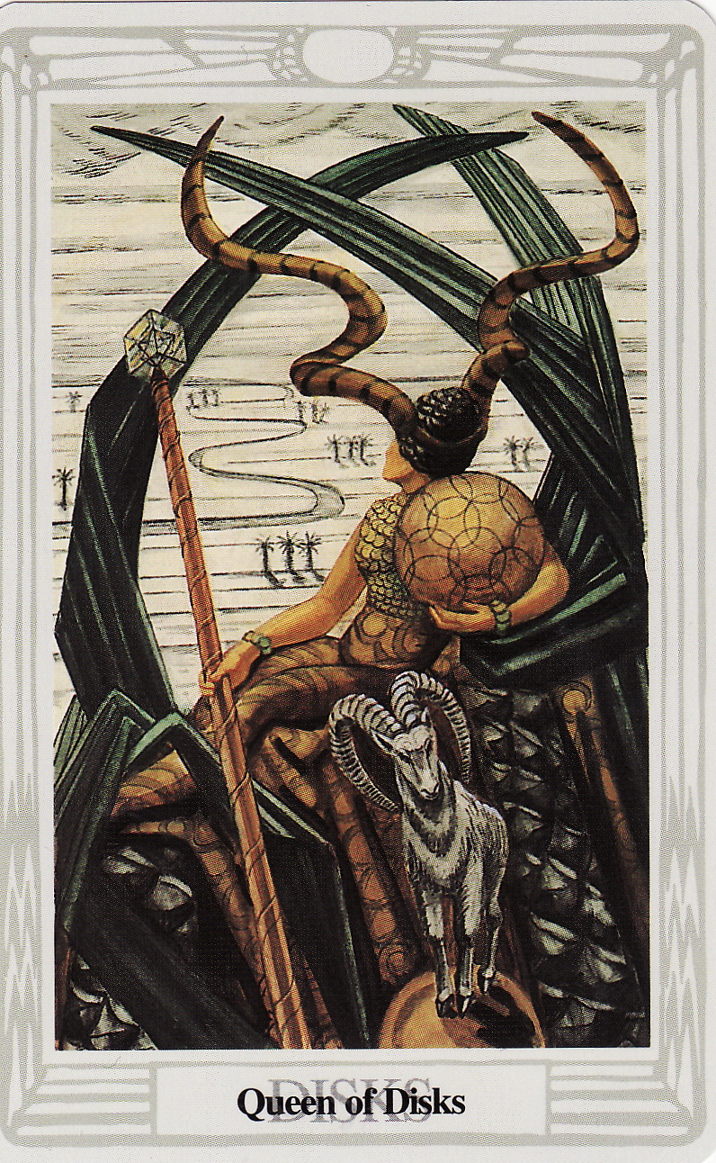 LITTLE WHITE BOOK OF TAROT: REVIEW: ALEISTER CROWLEY THOTH TAROT DECK