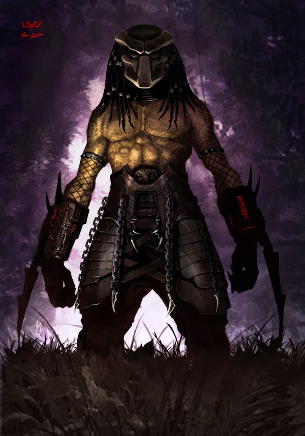 AKIWA ART: Amazing Predator Fan Art by Yvan Quinet