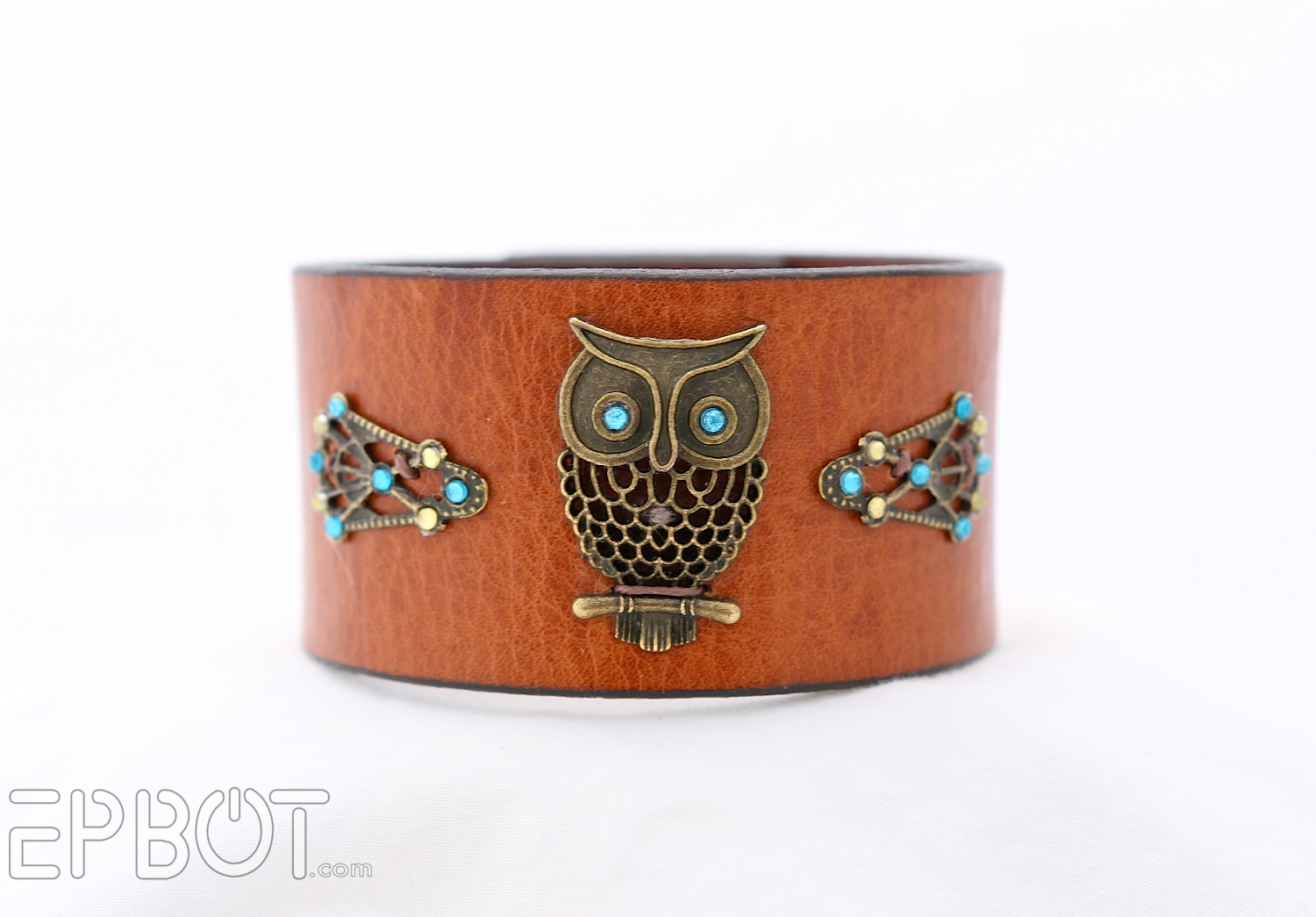 EPBOT: DIY Leather Cuff Bracelets - Now With Old Keys!