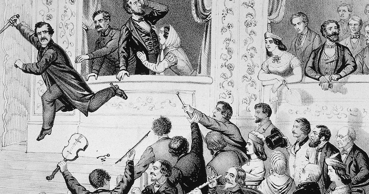 Inside the Apple: Postcard Thursday: Booth's Death