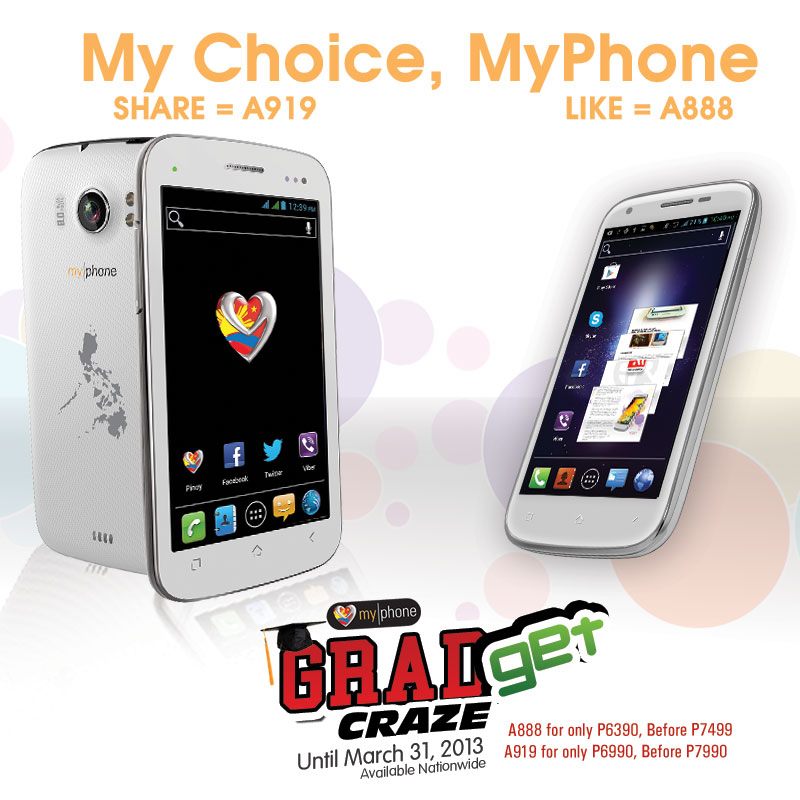 MyPhone’s Graduation Sale ‘Gradget Craze’ offers MyPhone A919 and A888 ...