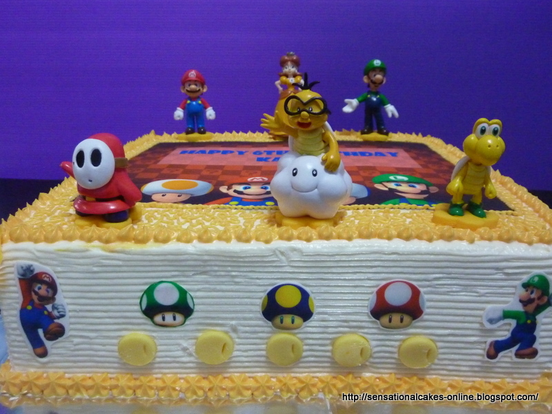 Cake Inspiration: Super Mario and Friends Birthday Cake Singapore , 2D ...
