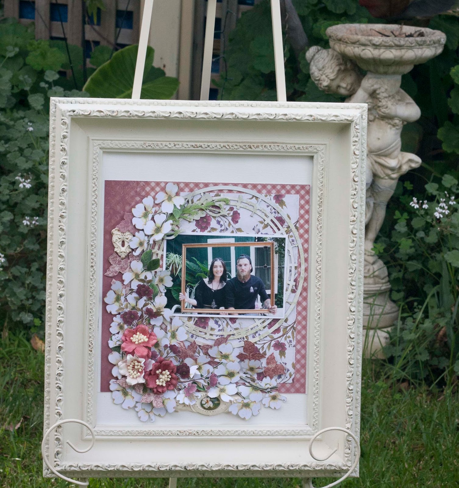 Enchanted Party meets Vintage Rose Layout by Denise Boddey - Couture ...