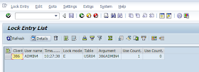 SAP Basis For Beginner: Lock Entries Management: SM12