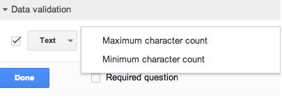 Alice in WonderTech: Validating Data in Google Forms - Truly Brilliant