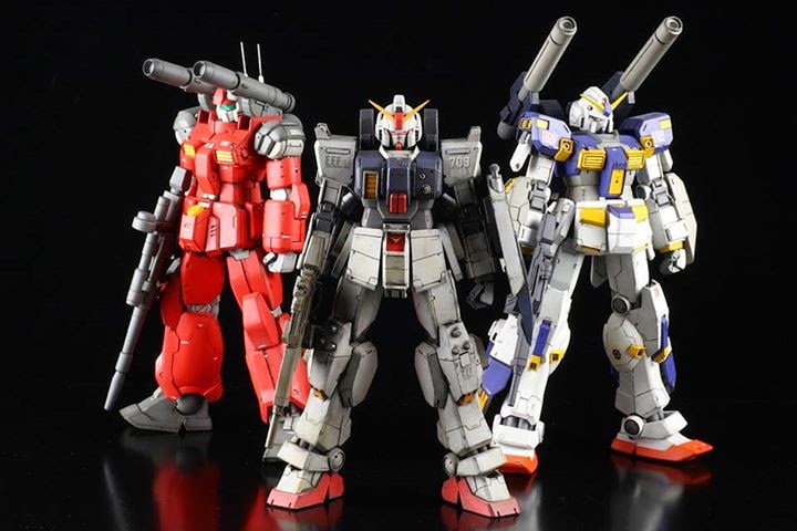 1/144 Resin Kit Gundam Ground Type - Painted Build