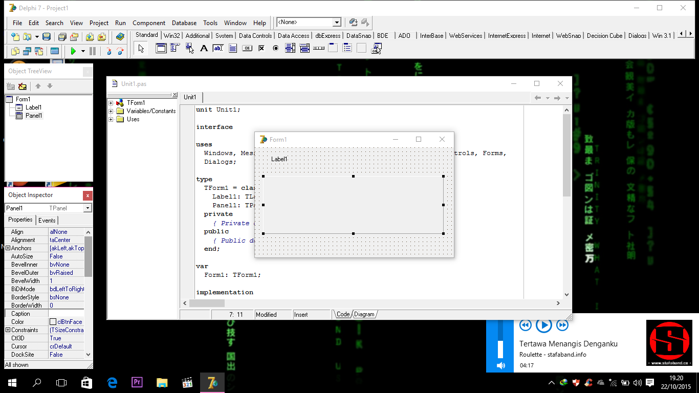 Tutorial Membuat Form Login di Delphi ~ Sekripku