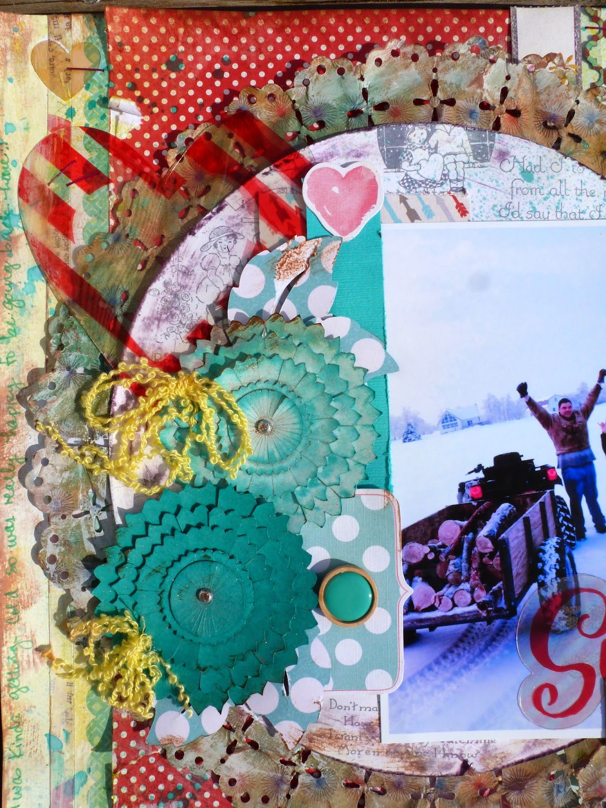 Mitralee: Sweet Fun Layout for Another Freaking Scrappy