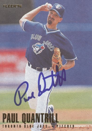 Daily Autograph: Paul Quantrill