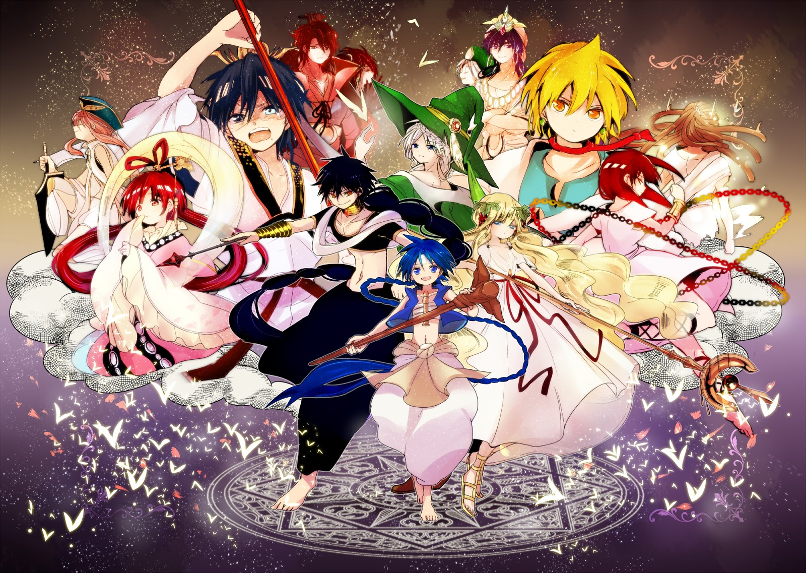 Asian Fan Blog: Magi: segunda temporada confirmada para outubro