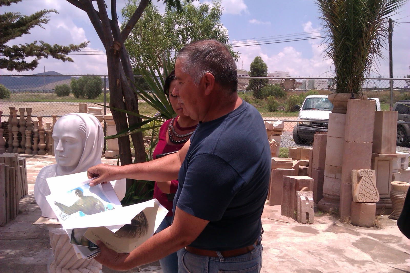 Historia de la Diócesis de Zacatecas. : Plazuela y monumento a Fr ...
