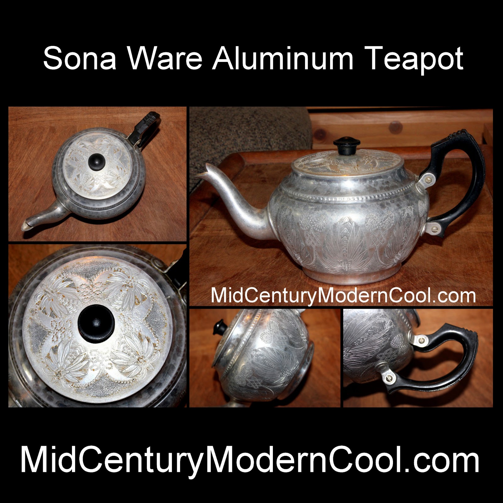 Mid Century Modern Cool: Statford England Aluminum Works Sona Ware ...