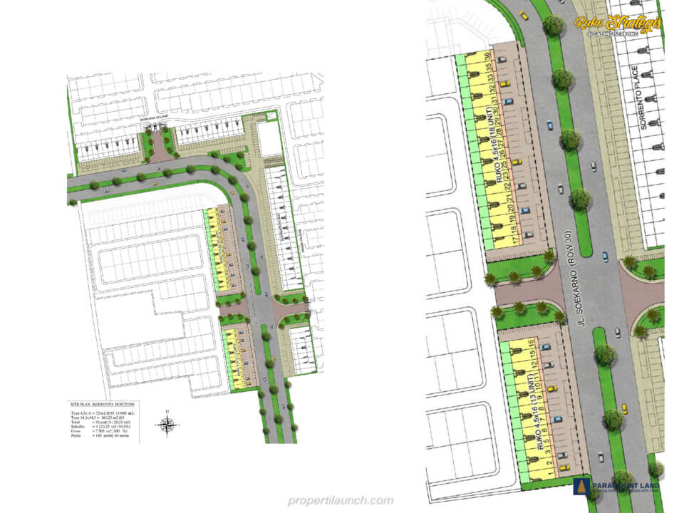 Ruko Sorrento Junction Paramount Gading Serpong Dijual Rp. 2,98 miliaran
