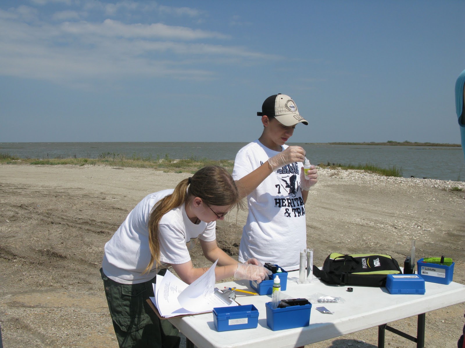 SMORE Texas: SMORE Coastal Sampling is a Success!