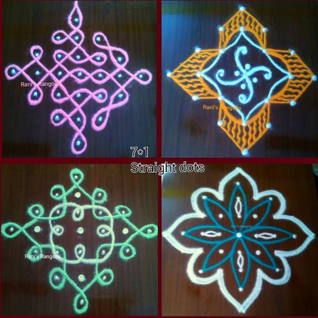Simple Steps to make Rangoli Designs with Dots