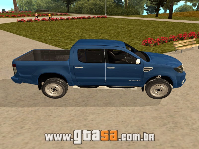 Mods GTA San Andreas: Ford Ranger Limited 2014