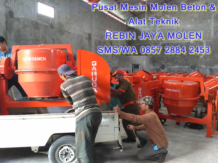 Mesin Molen Beton - Mesin Mixer Beton - Jual Mesin Molen Beton ...