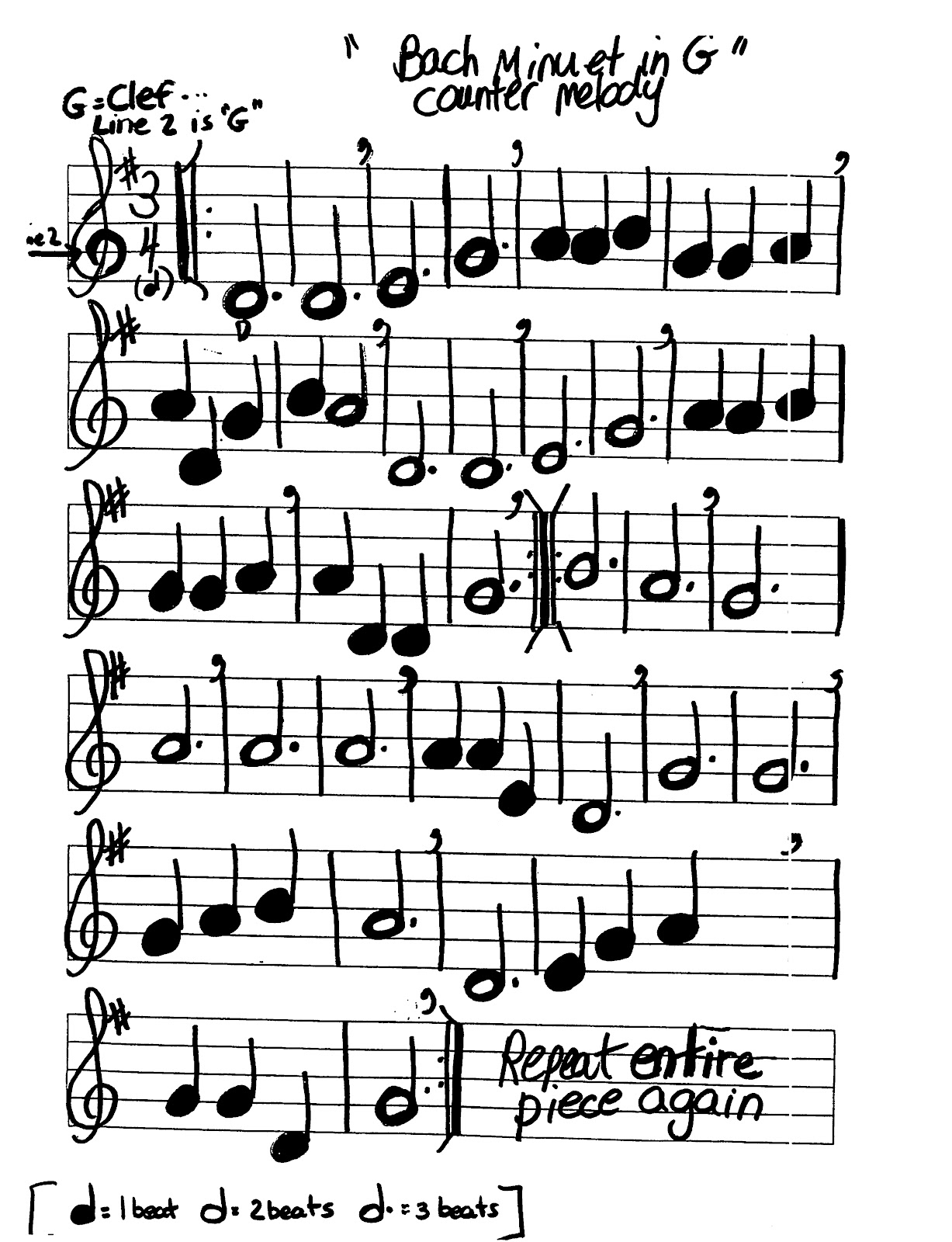 Miss Jacobson's Music: BEGINNING RECORDER PACKET #3