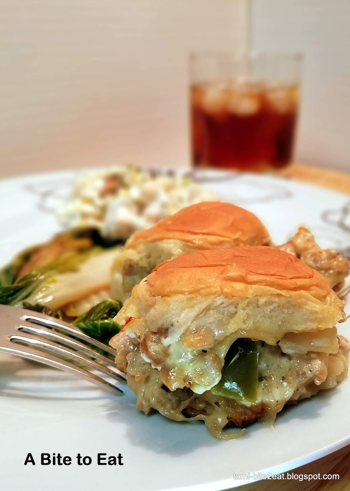 A Bite to Eat: Italian Sausage and Pepper Sliders