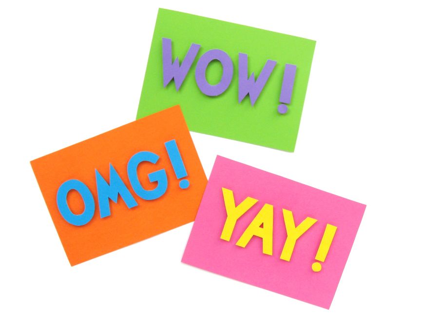 Bugs and Fishes by Lupin: Easy 3D Letter Cards Tutorial: OMG! Wow! Yay!