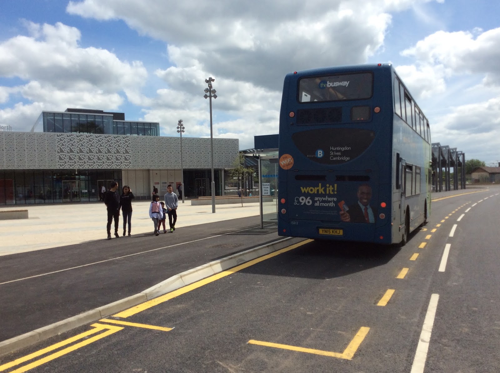 Travelling the Cambridgeshire guided busway: 2017