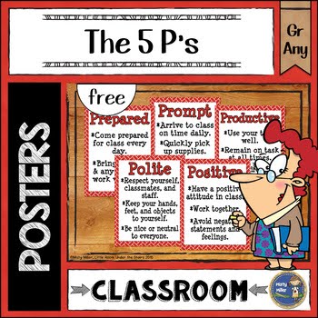 The Best of Teacher Entrepreneurs II: FREE MISC. LESSON - “The 5 P's ...