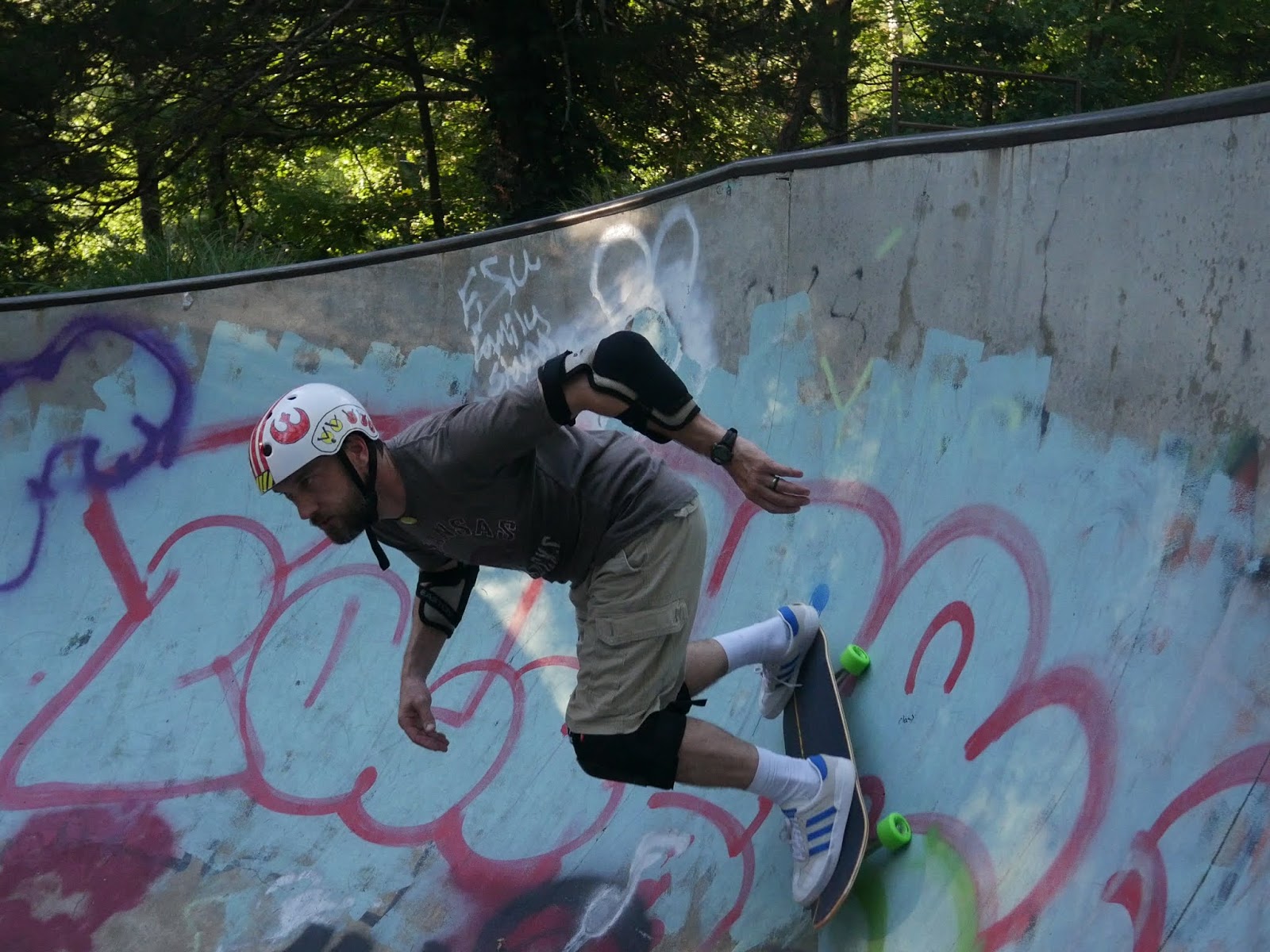 Brian Zweerink's Awesome Blog: Starting pool skating in my forties