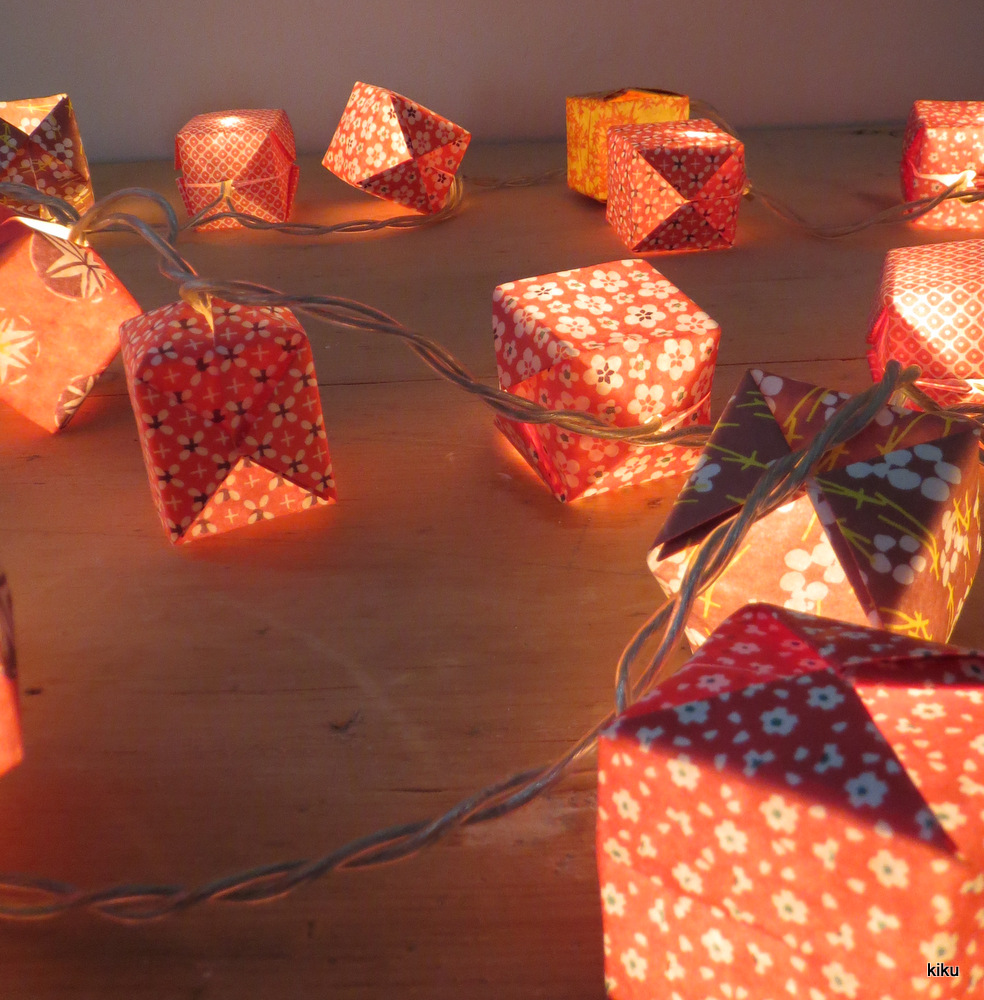 L'atelier de Kiku: Guirlande origami