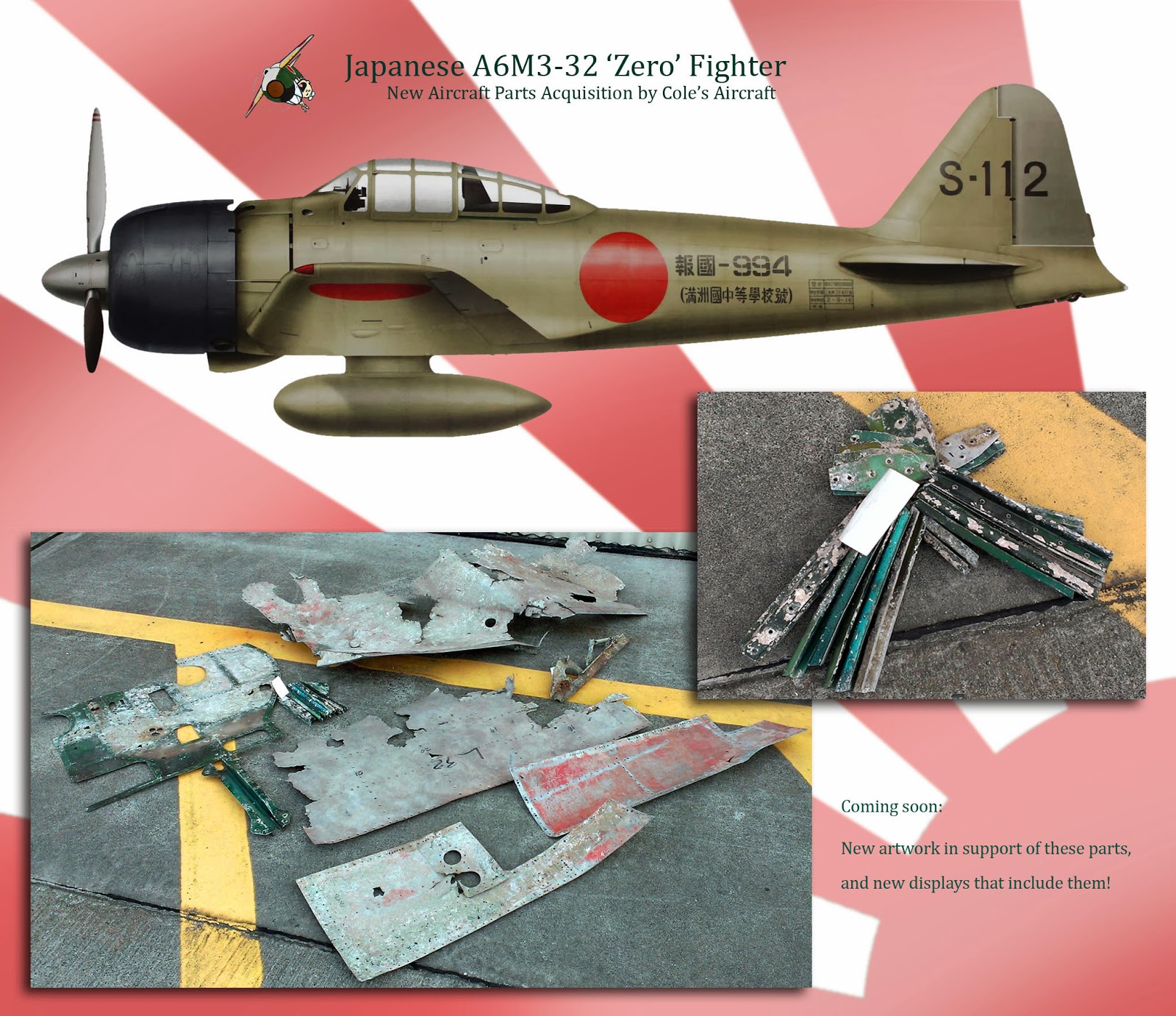 Aviation Art of Ron Cole & Cole's Aircraft: The Story of a Zero ...