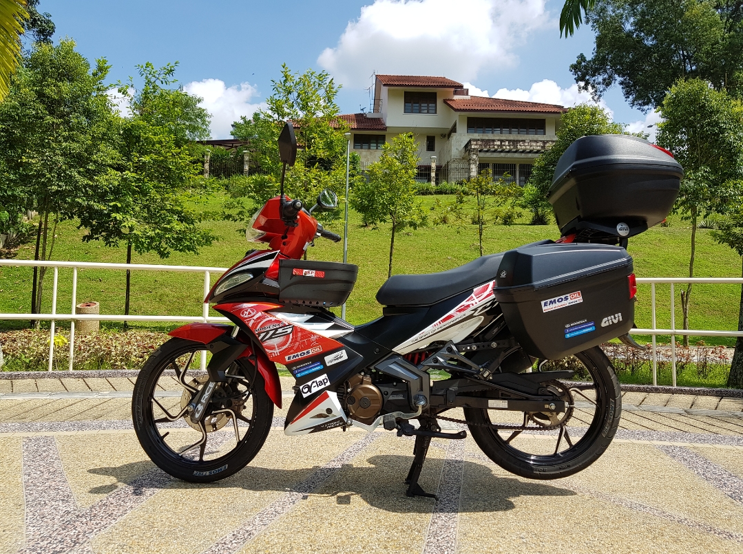 Mohd Asri Nor: Test Ride Modenas Ct115s