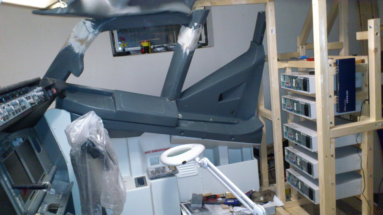 Boeing 737-800NG Fullsize Homecockpit: The 737NG Rack-Pack