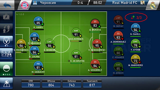 Formasi Ampuh Tentang 4-3-3 PES Club Manager [PESCM]