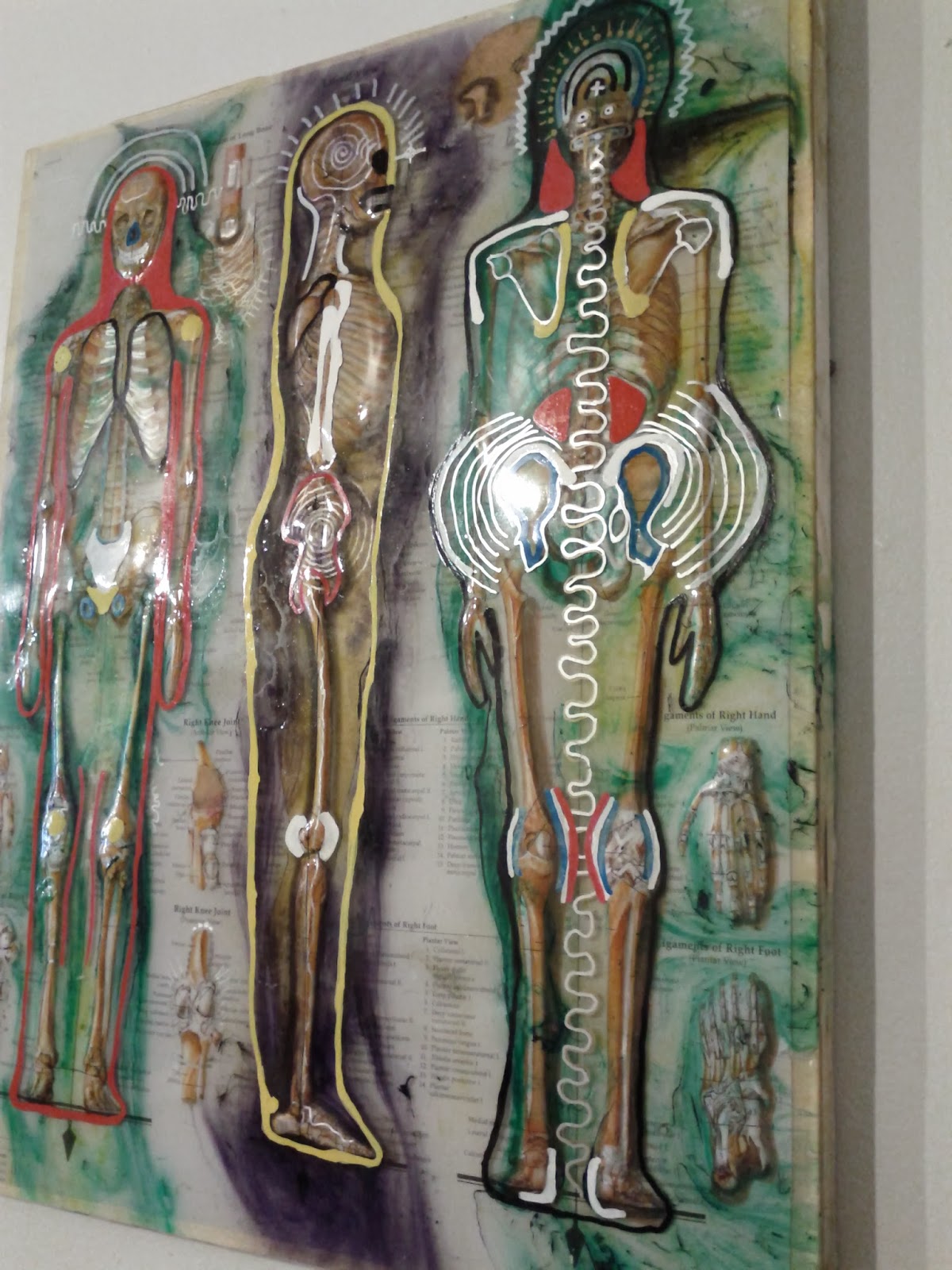 Toronto things: Beautiful art by Kyle Killam at Manic Coffee