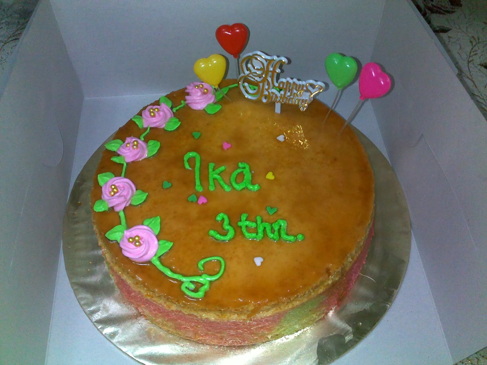 Yatie's Chocolate Cake Diaries: SENARAI HARGA KEK