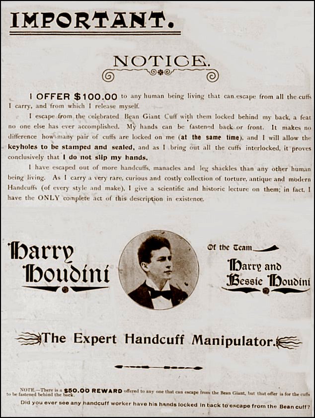 Carnegie: Magic Detective: Houdini's Money Was Always Safe!!!!