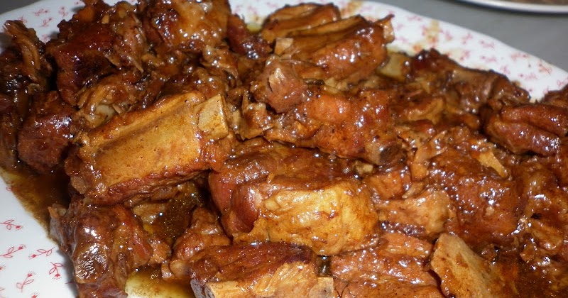 COSTILLAS EN SALSA DE COCA COLA