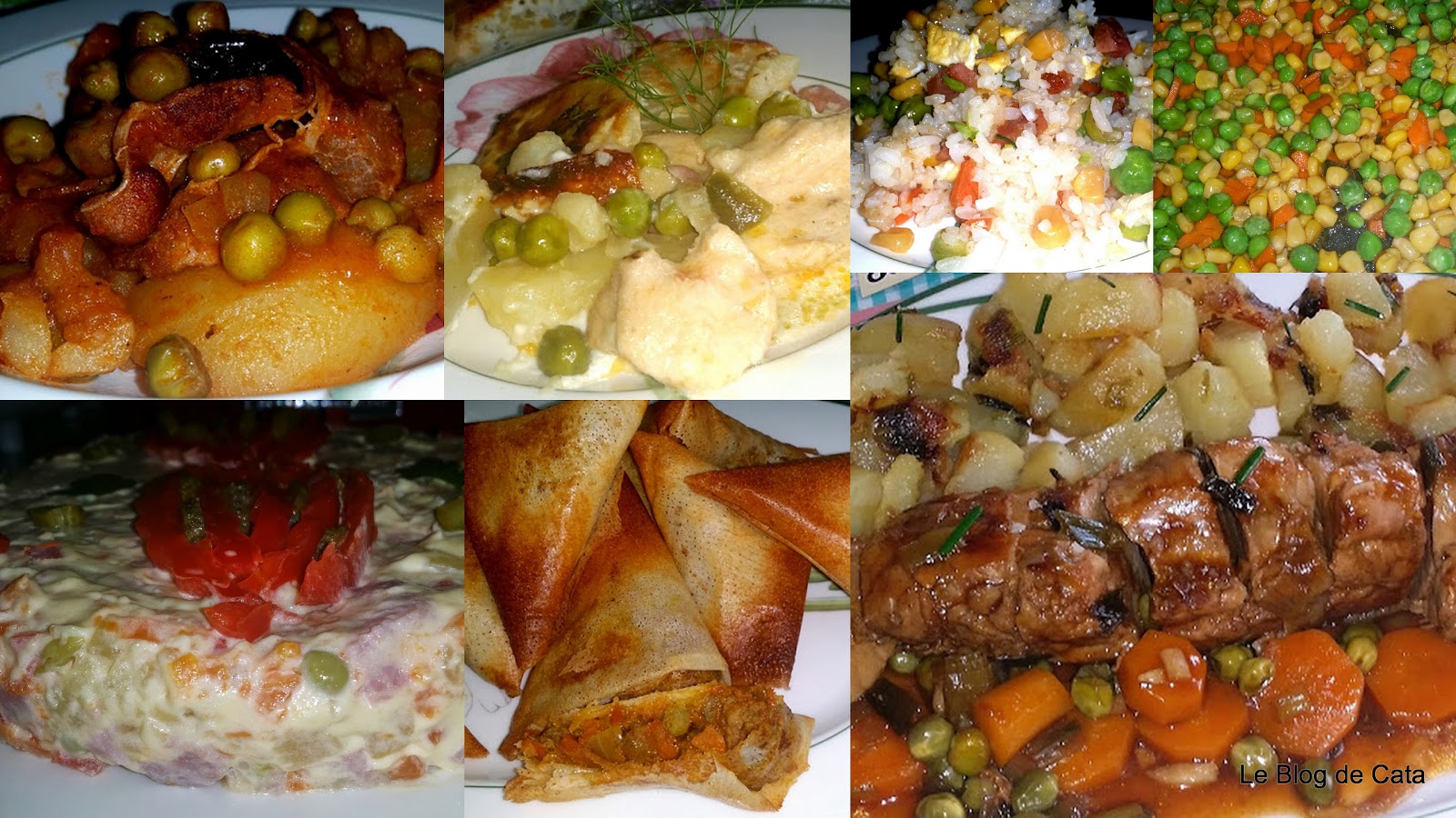 Blogul lui Cătă: 6 retete cu Mazare