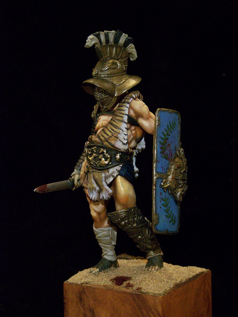 DieselRocket's Military Modeling: Roman Gladiator by David Lakin