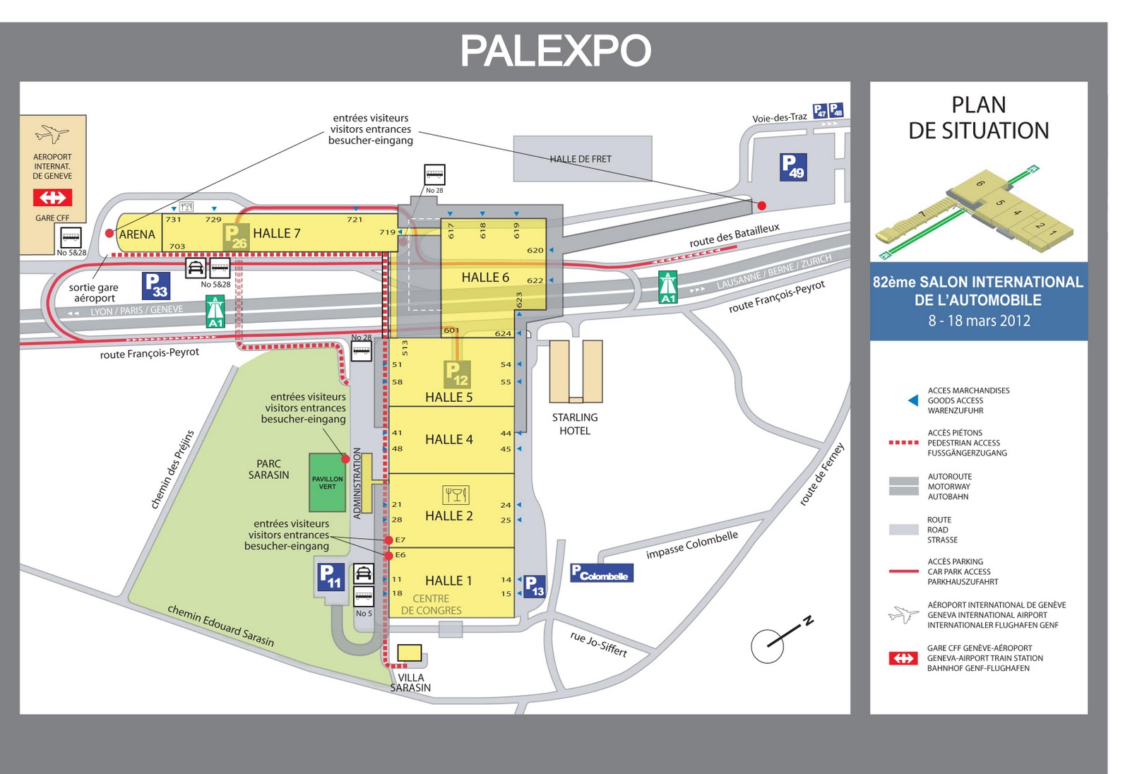 Auto Motor Show: Geneva 2012 : All Needed Info to Get There