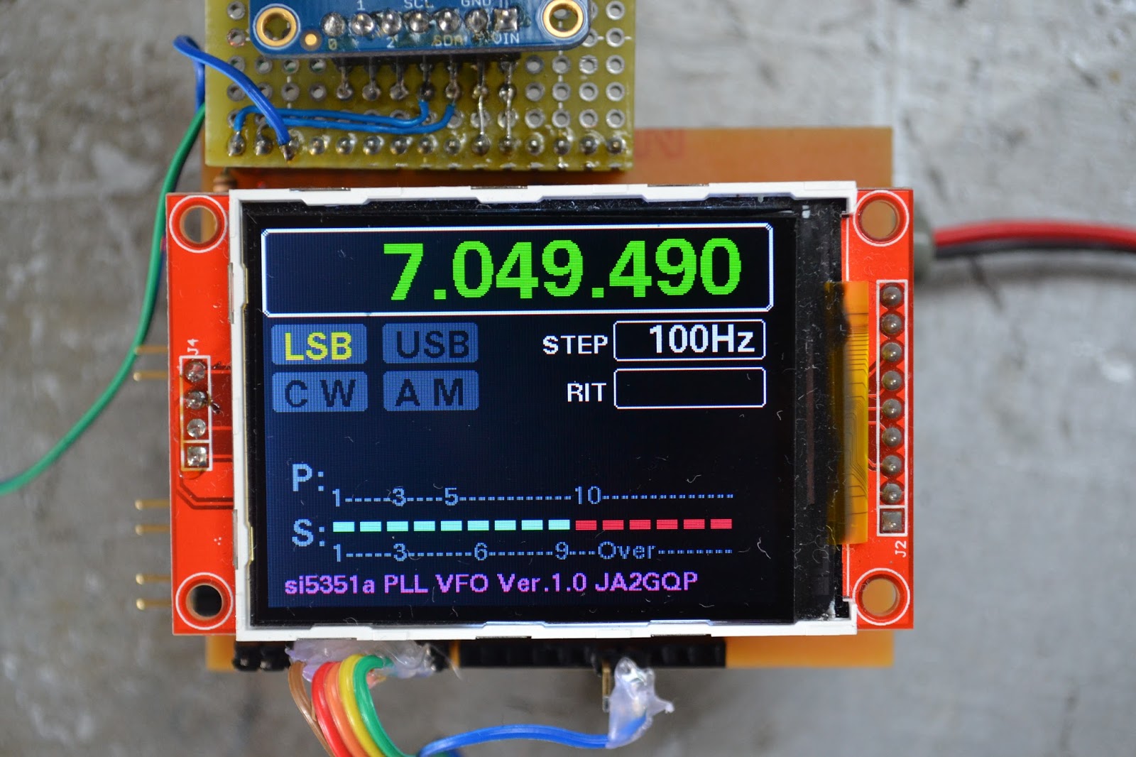 JA2GQP’s Blog: si5351a TFT VFO