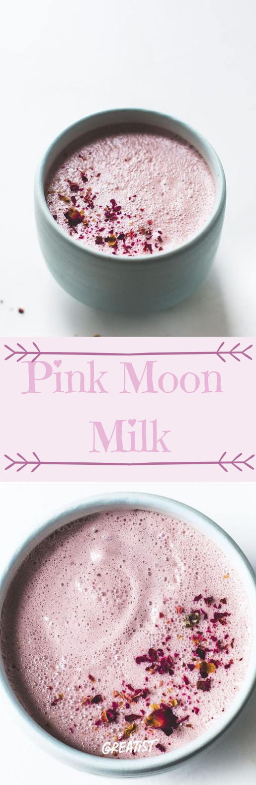 Pink Moon Milk #drinks #recipes