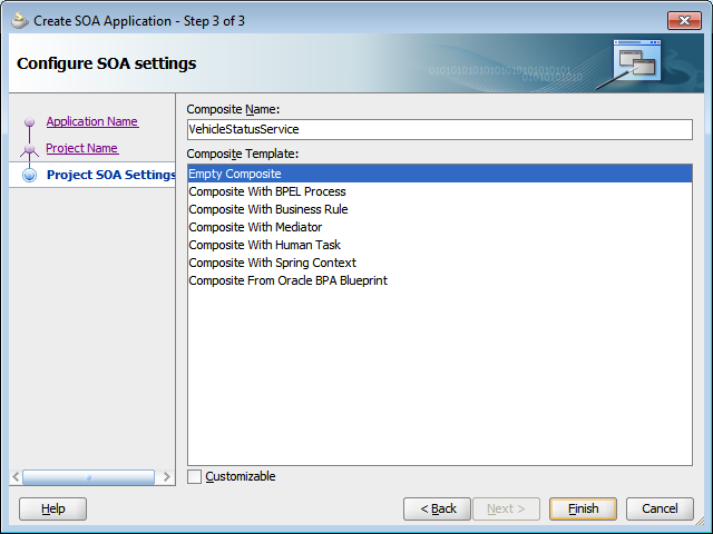soanen - Martti's SOA Blog: Tutorial 1. Part 8. Create a new SOA application with jDeveloper