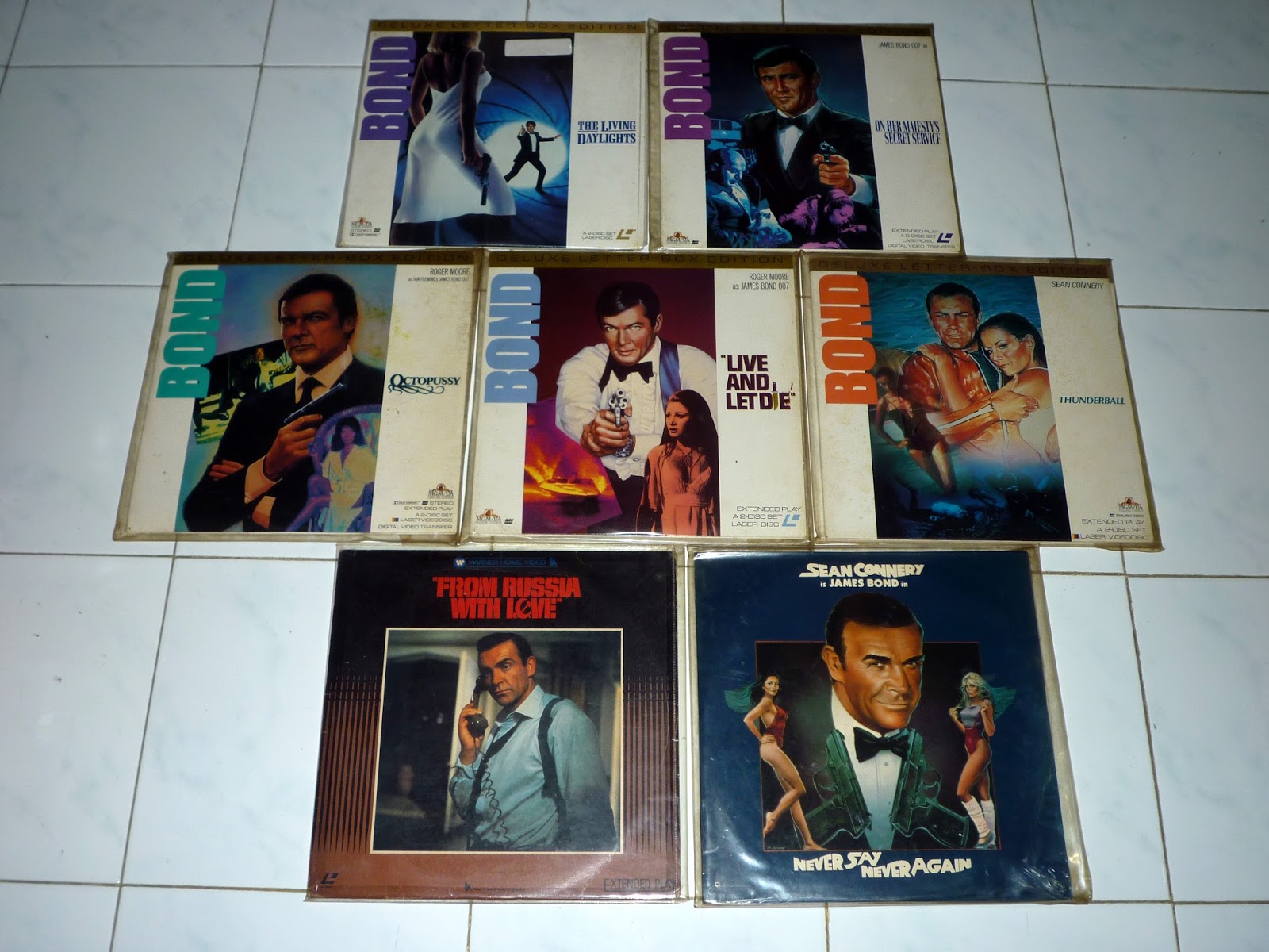 Dunia Nostalgia 80-an : James Bond 007 Laser Disc Part 2